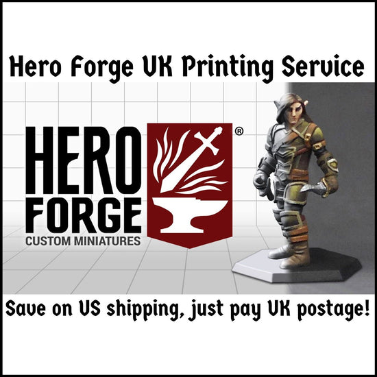 Hero Forge UK Miniature Printing Service – Pitta Patta Emporium